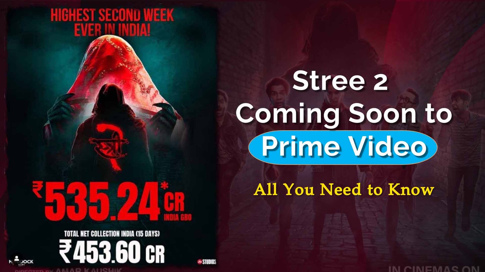 Stree 2 OTT Release: Find Out When and Where You Can Watch Rajkummar ...