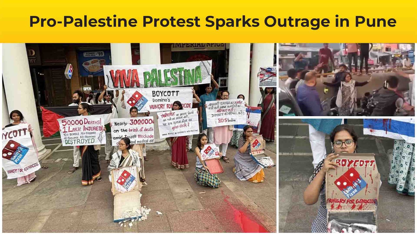 Pro-Palestine Protest in Pune Sparks Outrage Amid Questions of National ...